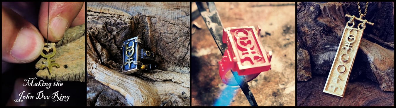 New John Dee Pendant and Ring