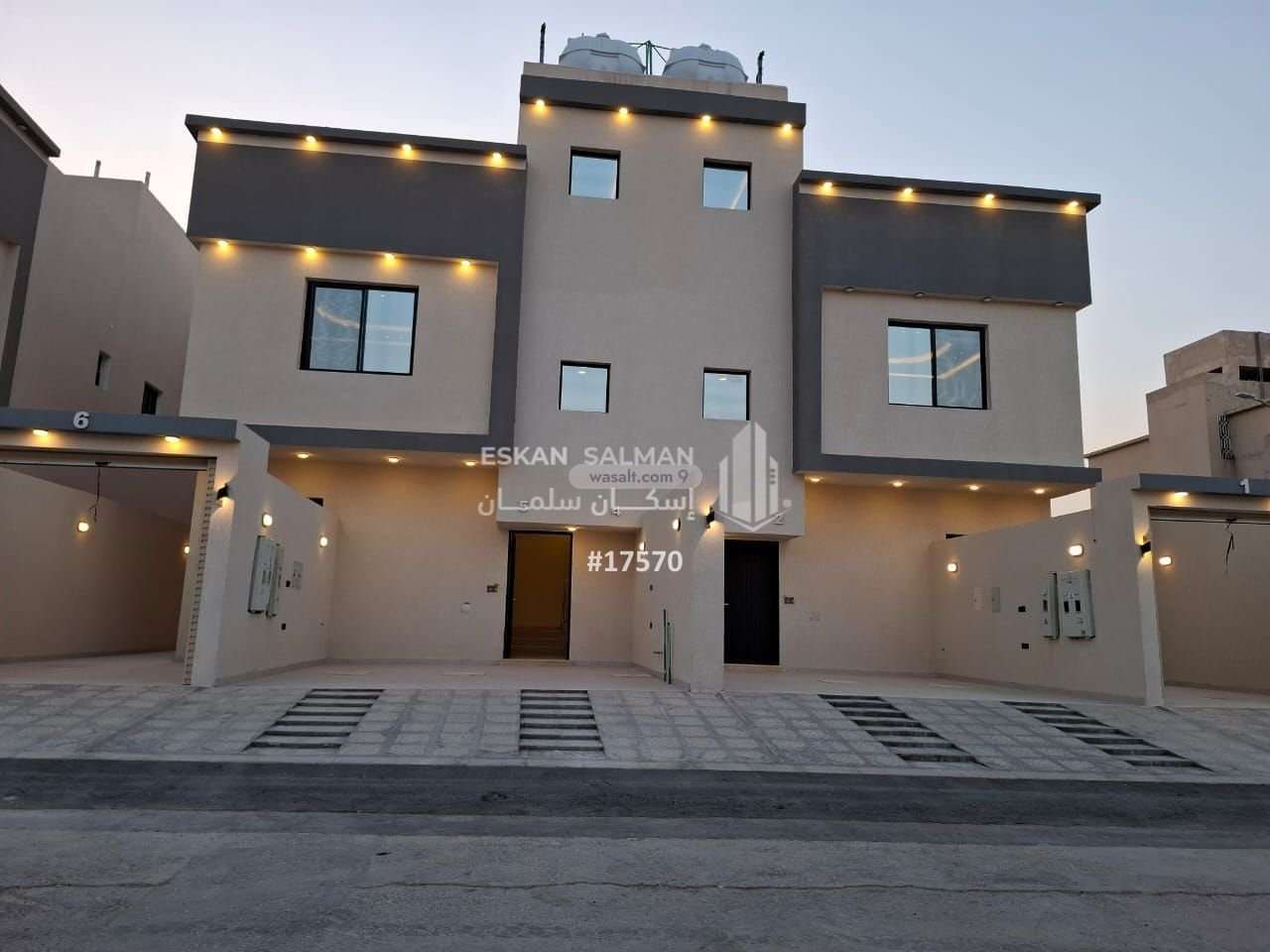 Floor 182 SQM with 7 bedrooms للبيع