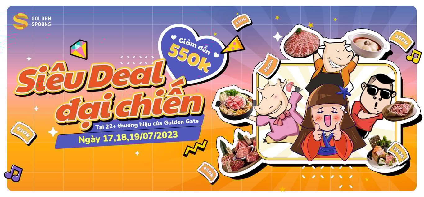 [FLASH SALE] "Siêu DEAL Đại Chiến" khuấy động làng giải trí ẩm thực ...