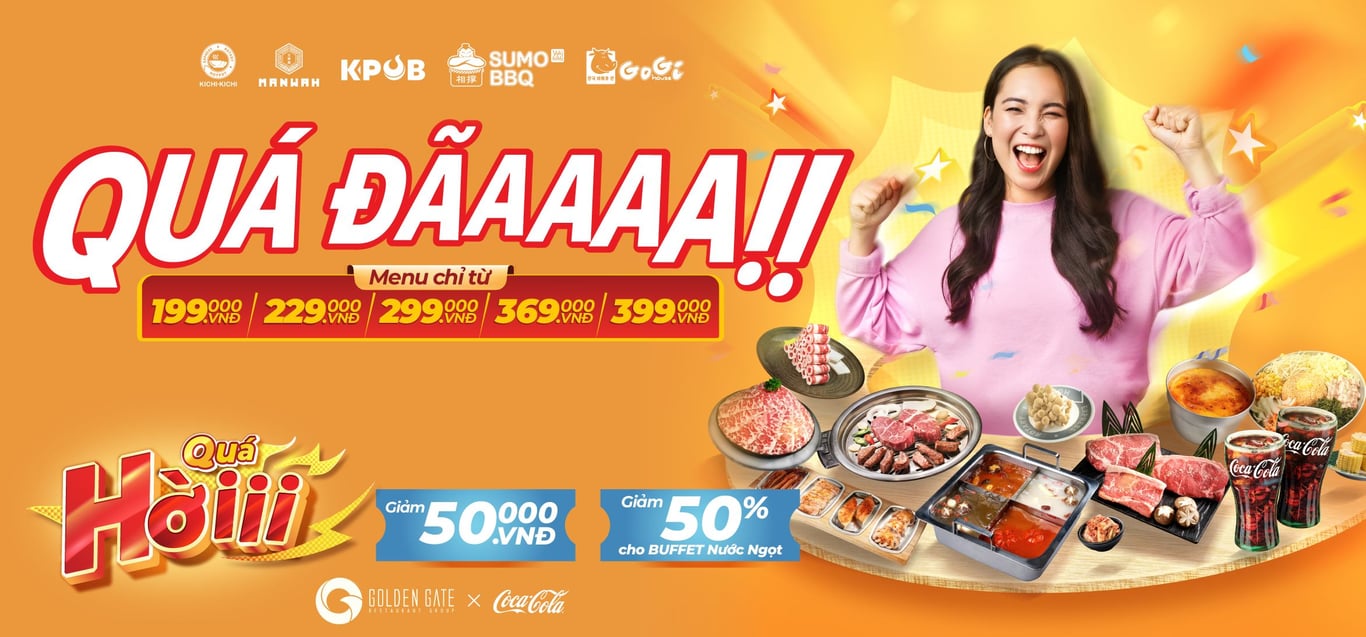 Quá Đãaaaa! Menu giá thấp chỉ từ 169k còn có ưu đãi hời tại chuỗi nhà ...