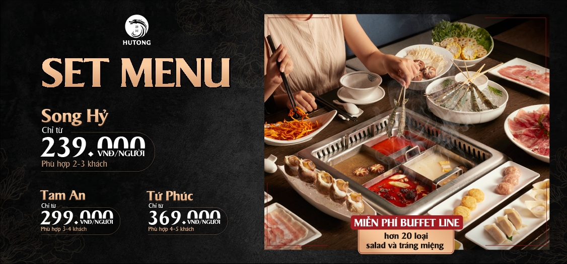 Thảnh thơi thưởng lẩu Hồng Kông với set Menu từ 239k