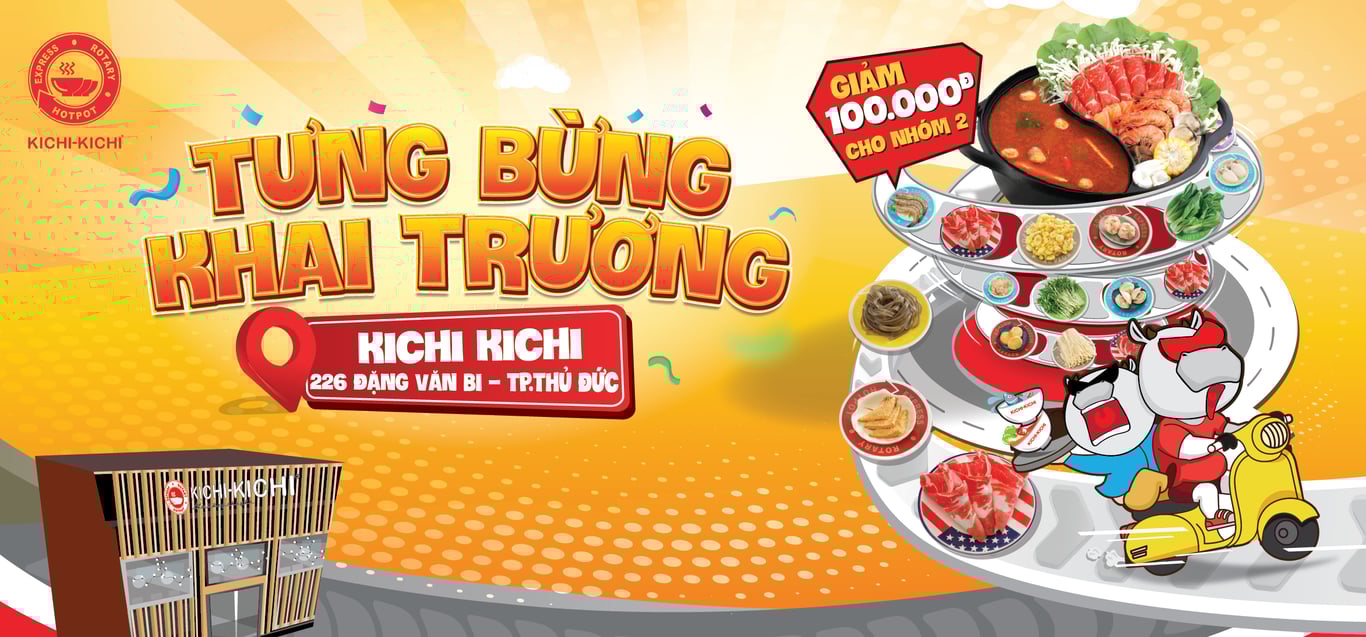 Say Hi tọa độ mới, Kichi-Kichi Đặng Văn Bi tặng ưu đãi 100k cho nhóm 2