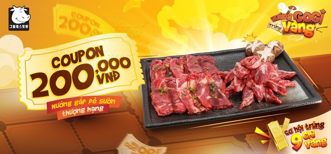 [MN] HỐT COUPON 200K - Chốt đơn Dẻ sườn hảo hạng tham gia Nướng GoGi ...