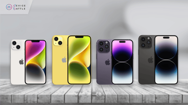 iPhone 14: A Spectrum of Colors for Every Style - DeviceBattle.com ...