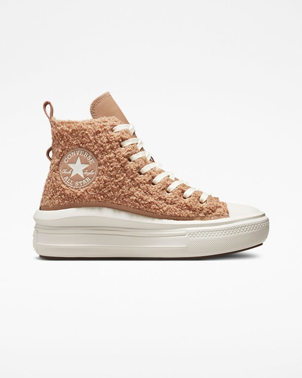 Converse Chuck Taylor All Star Move High "Champagne Tan" | A04259C ...