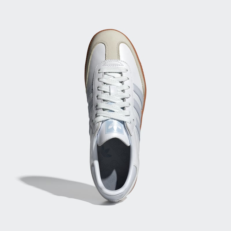 adidas Samba OG "Cloud White & Halo Blue" | IE0877 | SPORTSHOWROOM
