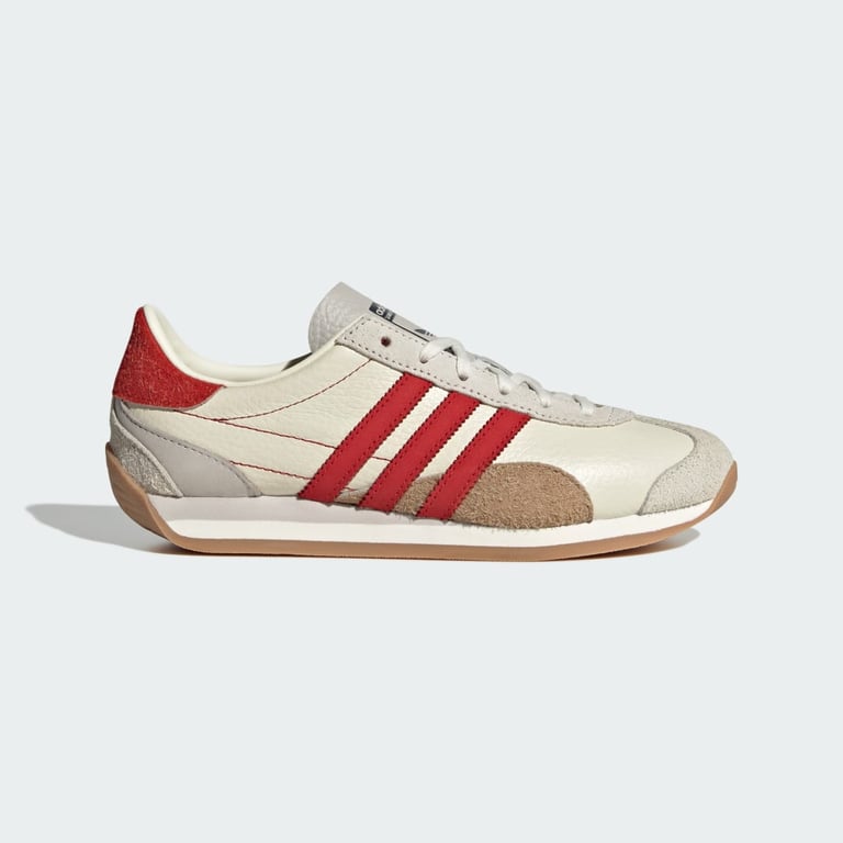 adidas Country OG "Off White & Better Scarlet" | JI2868 | SPORTSHOWROOM