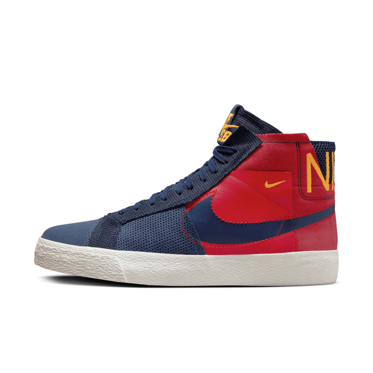 Nike SB Zoom Blazer Mid Premium "University Red & Midnight Navy ...