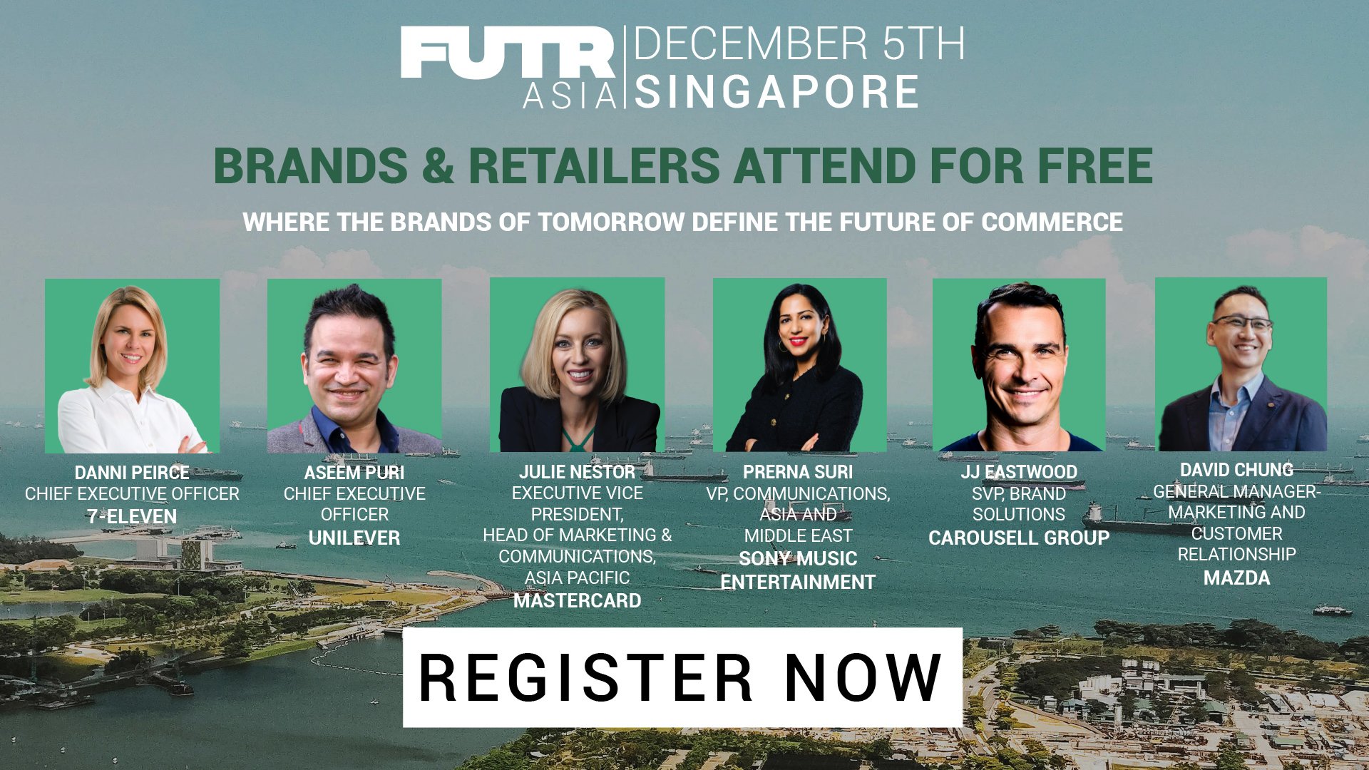 7-Eleven, Unilever, hingga Mastercard Bakal Hadir di FUTR Asia 2024