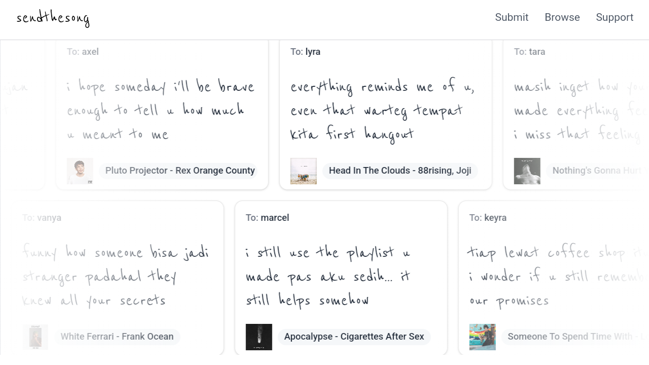 Cara Buat Dan Lihat Pesan Di Send The Song Yang Viral Di Medsos