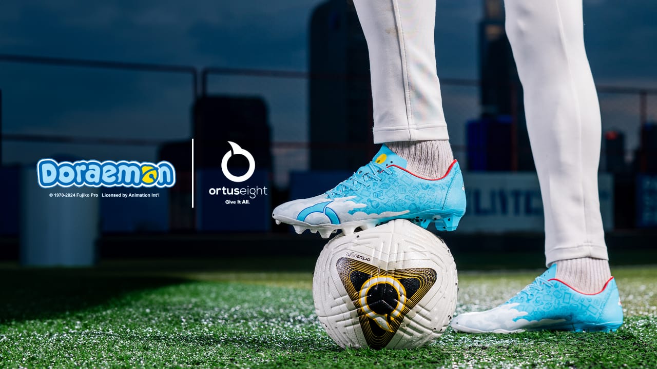 Buka Pasar Baru, Ortuseight Football Rilis Sepatu Bola Seri Doraemon