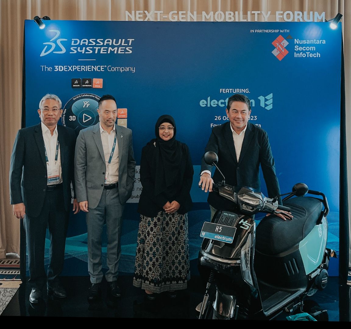 3DEXPERIENCE Dassault Systèmes Sasar Pasar EV Indonesia
