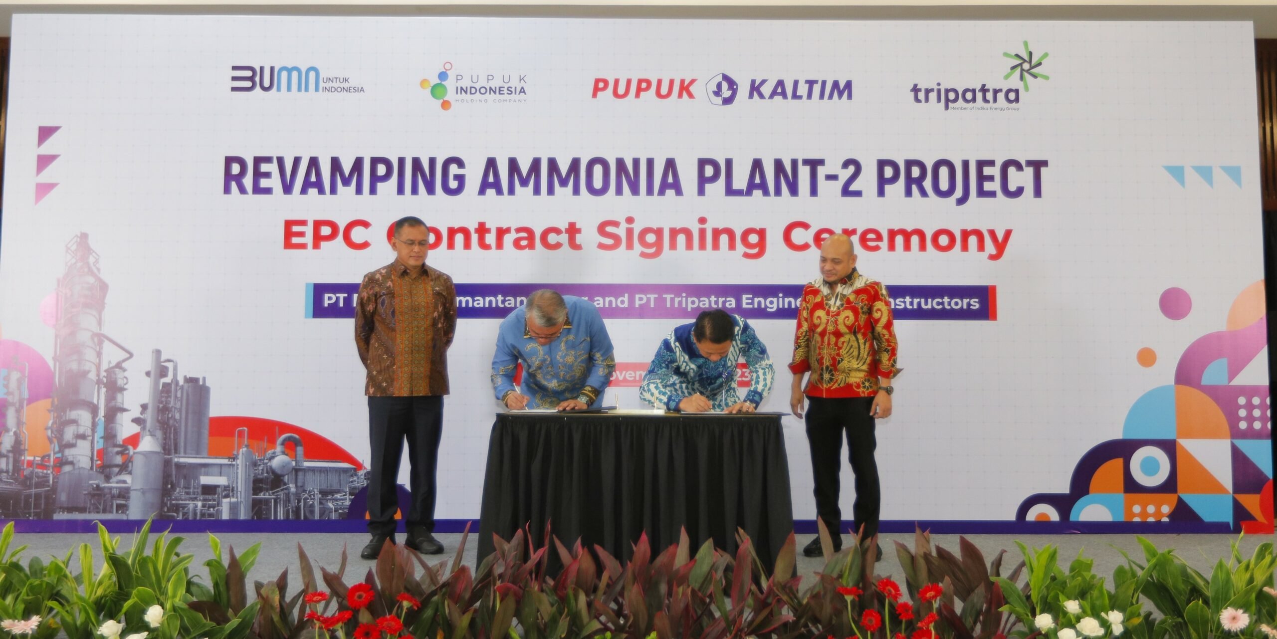 Konsisten Tekan Emisi, Pupuk Kaltim Perbarui Pabrik Amonia Tertua Konsisten Tekan Emisi, Pupuk Kaltim Perbarui Pabrik Amonia Tertua