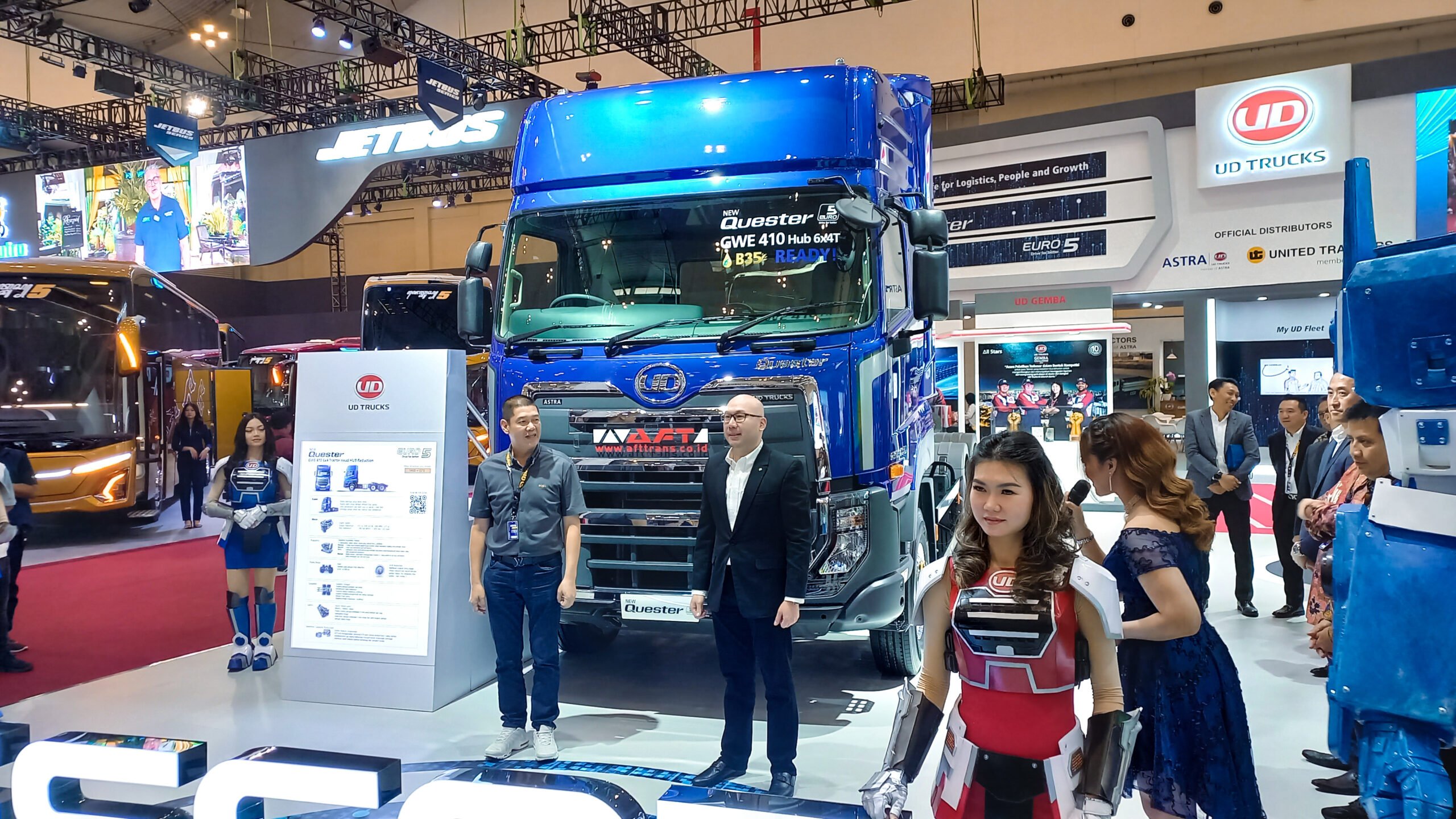 5 Fitur Unggulan UD Trucks Quester dengan Transmisi Otomatis ESCOT