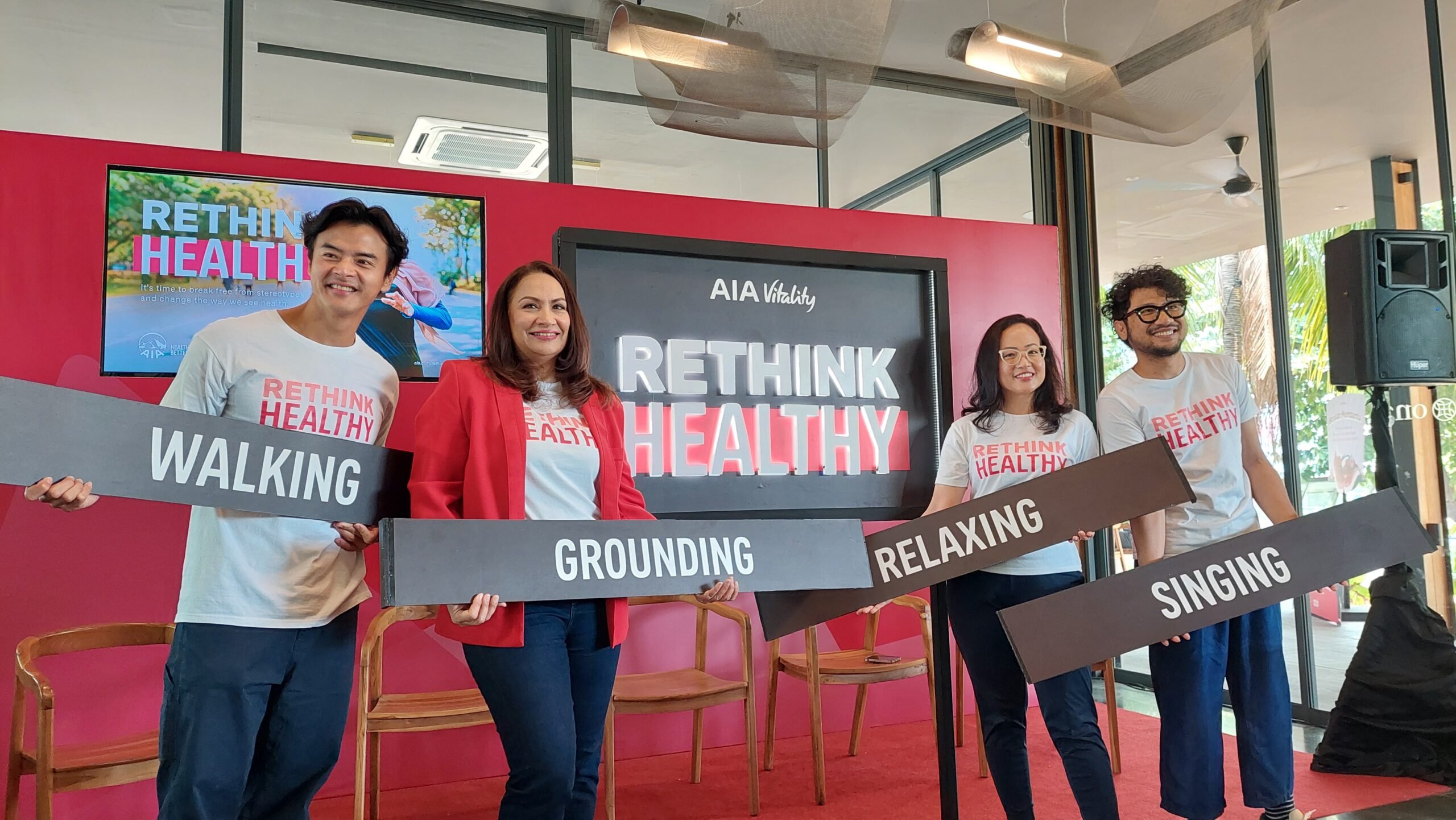 Kampanye Rethink Healthy AIA Suarakan Gaya Hidup Sehat nan Simple