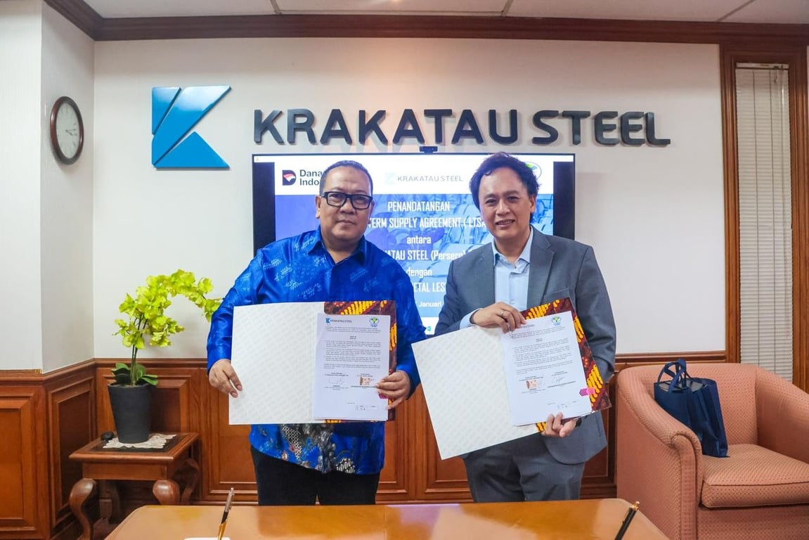 Krakatau Steel Pasok 10 Kilo Ton CRC ke Tata Metal Selama 1 Tahun