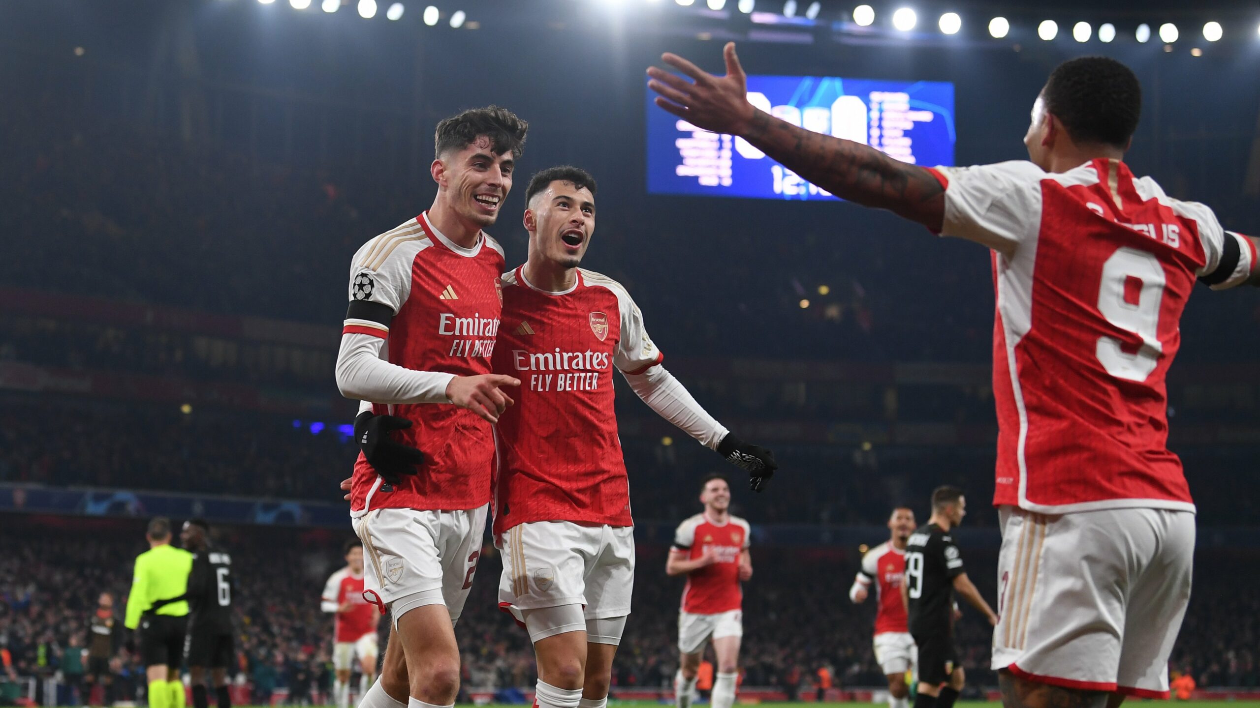 Arsenal vs Lens 6-0, The Gunners Pecah Rekor di Liga Champions