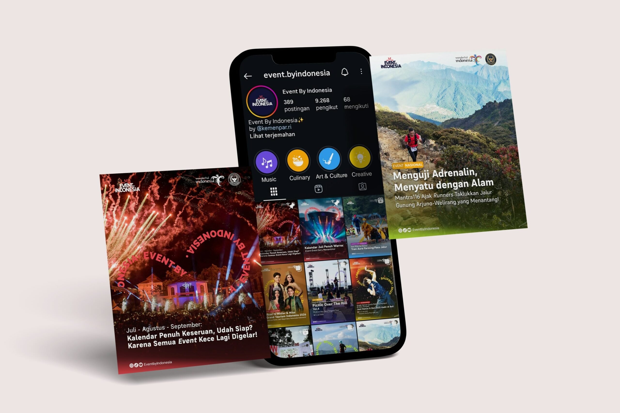 Gencar Promosi Wisata, Kemenpar Luncurkan Event By Indonesia