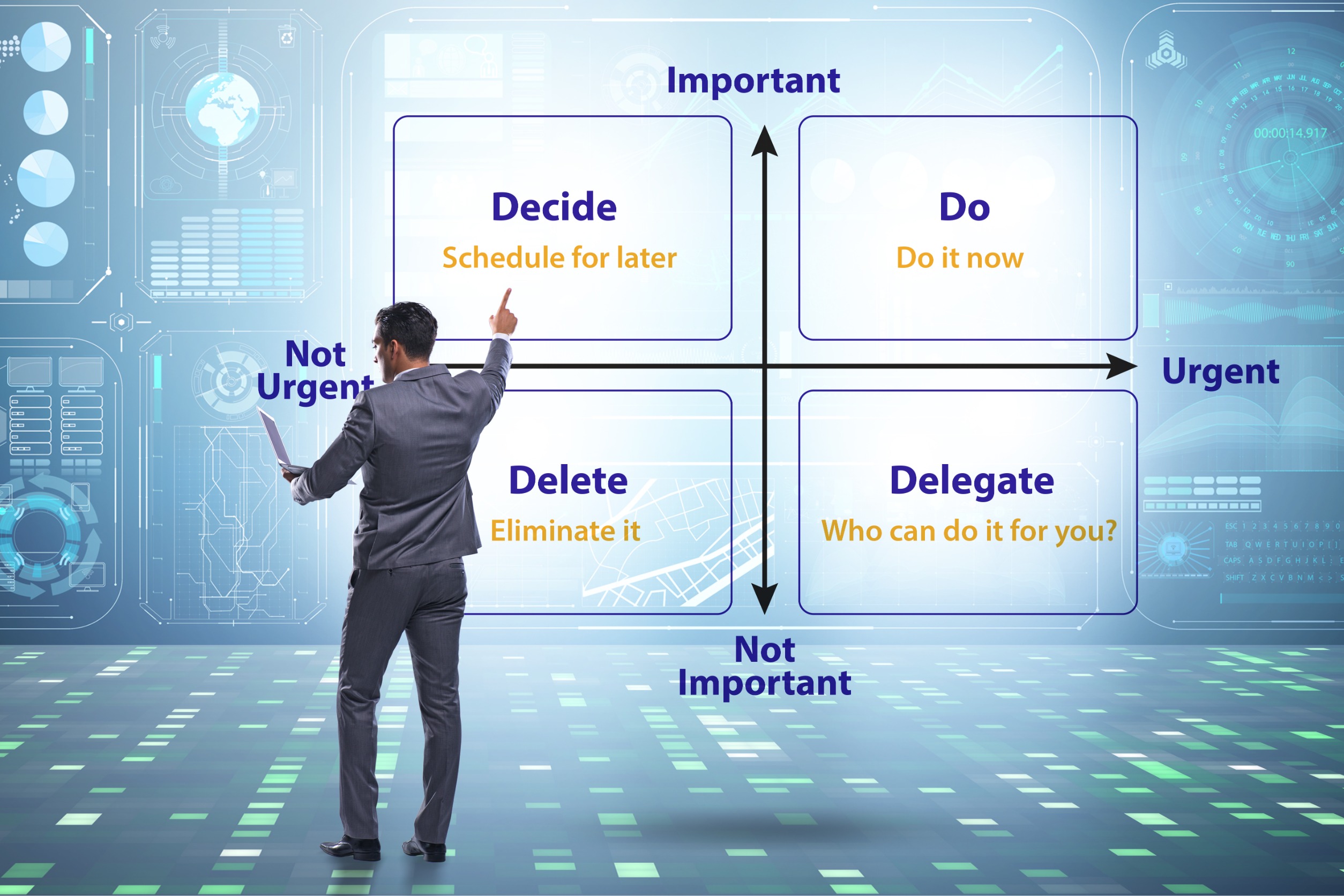 Pekerjaan Menumpuk? Tentukan Prioritas Kerja dengan Eisenhower Matrix