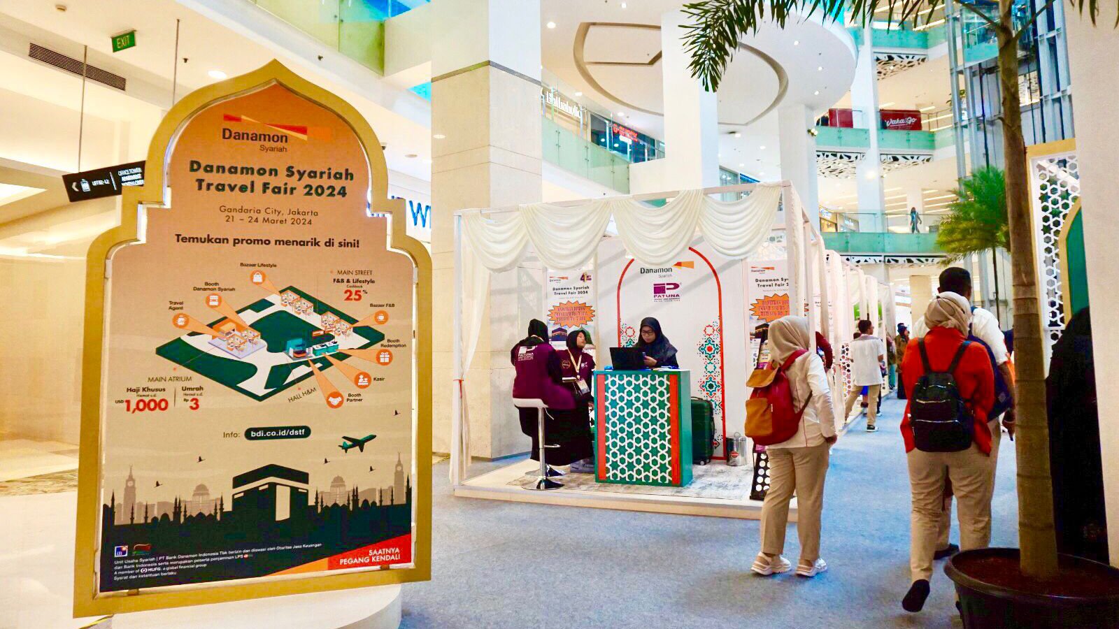 Danamon Syariah Travel Fair 2024 Penuhi Kebutuhan Haji dan Umrah