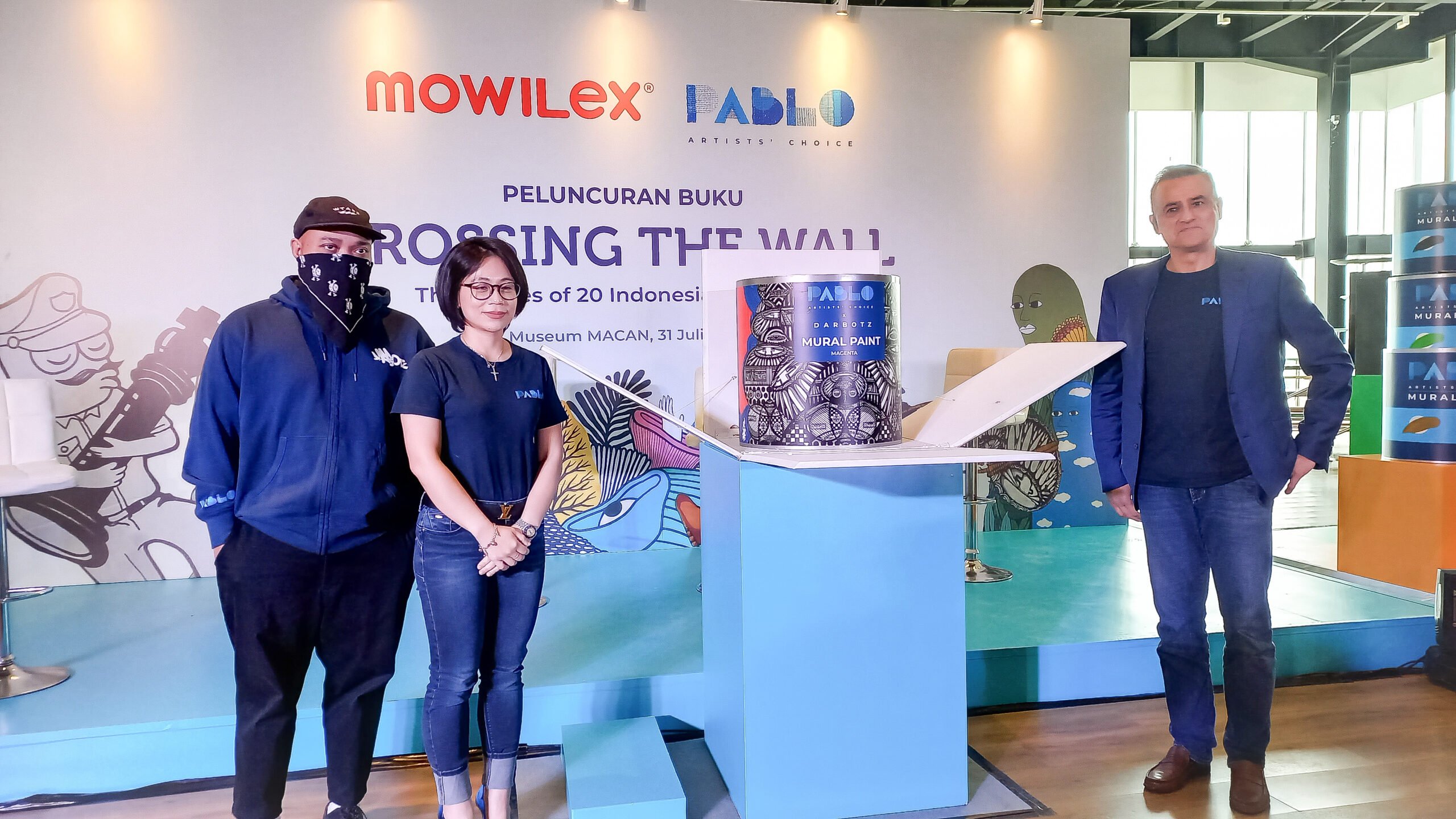 Mowilex Indonesia Luncurkan Cat Baru Khusus untuk Mural