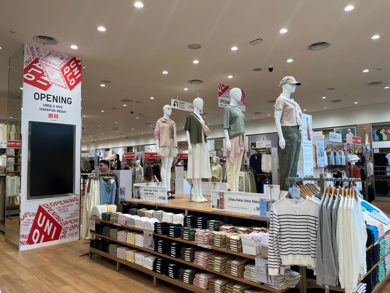 Ada Kids Corner, Intip UNIQLO Neighborhood Store HIVE Harapan Indah