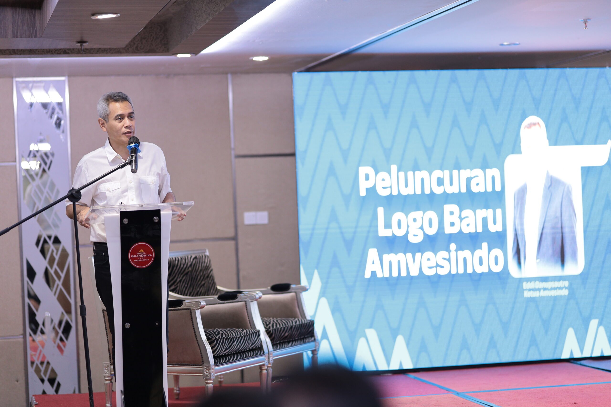 Bidik Potensi Ekonomi Digital US$ 8 Miliar, Amvesindo Luncurkan Logo Baru