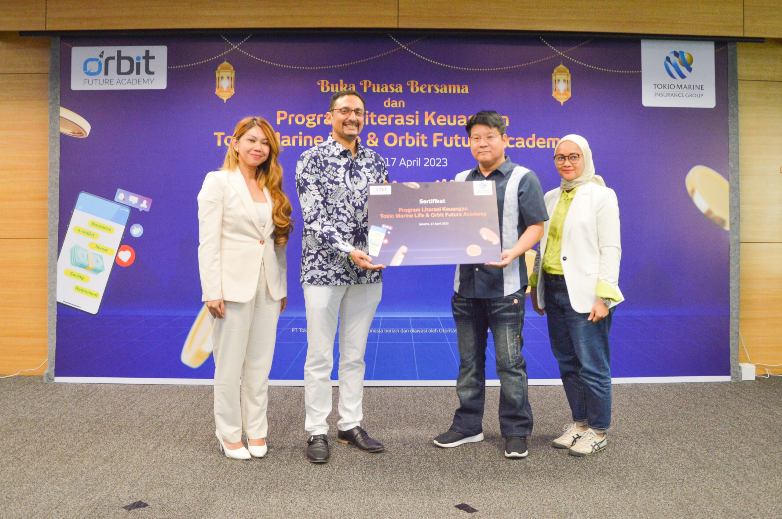 Kerja Sama Tokio Marine Life dan Orbit Future Academy untuk Gen Z