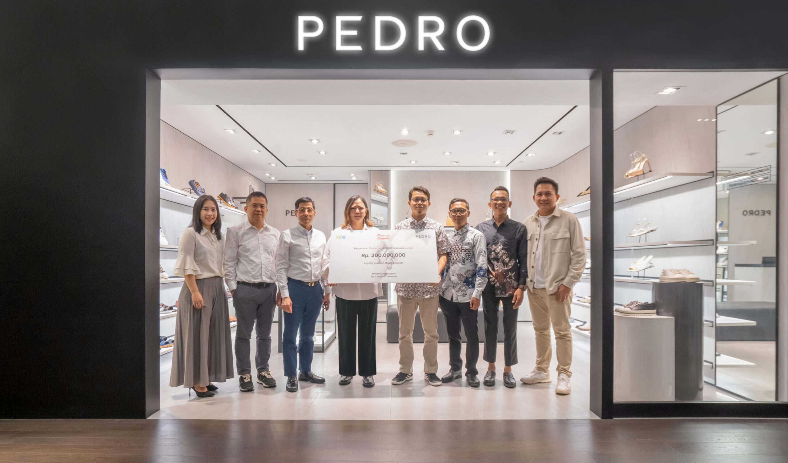 Gelar CSR, PEDRO Indonesia Kumpulkan Donasi Rp 200 Juta