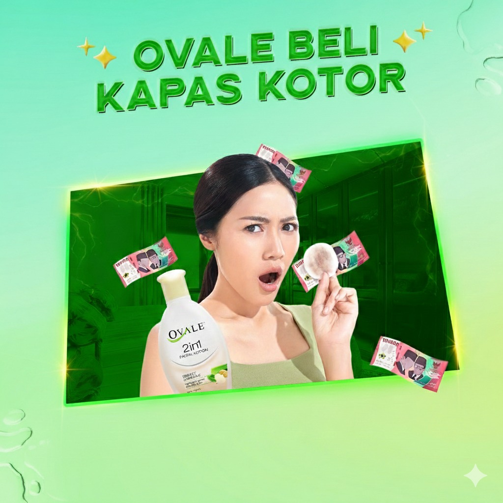 OVALE Bayar Kapas Kotor Konsumen: Cara Unik Buktikan Efektivitas Produk ...