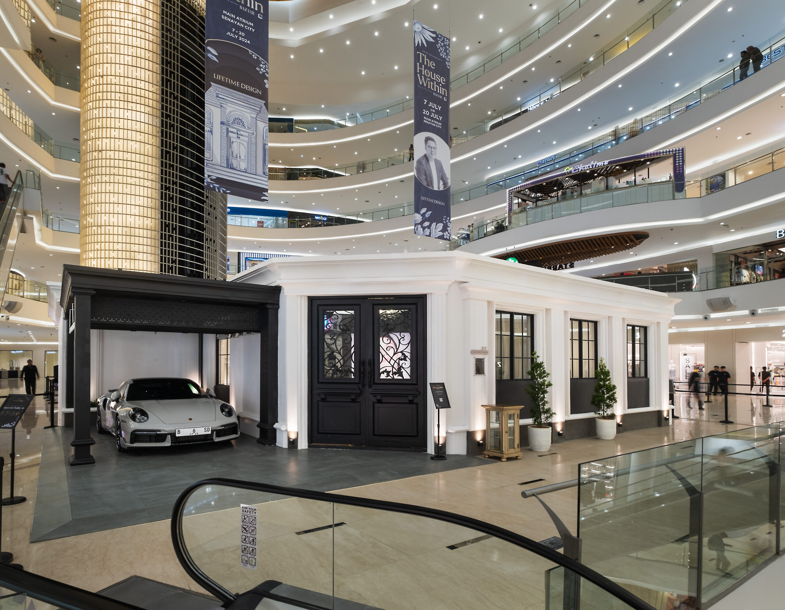 Intip Potret Megah Interior Rumah Arief Muhammad di Mall Sency