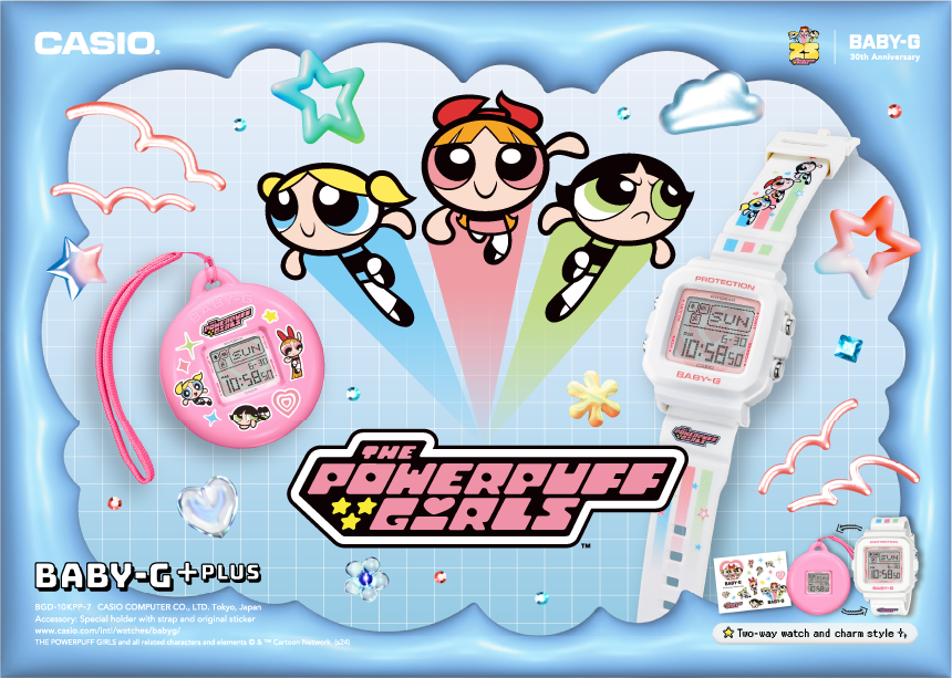 Casio Luncurkan BABY-G Kolaborasi The Powerpuff Girls, Jam Tangan Dua ...
