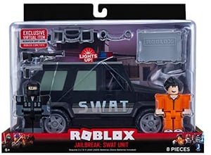 Roblox - Jailbreak: SWAT Unit Deluxe Vechicle Pack incl. 2 Mini Figures ...