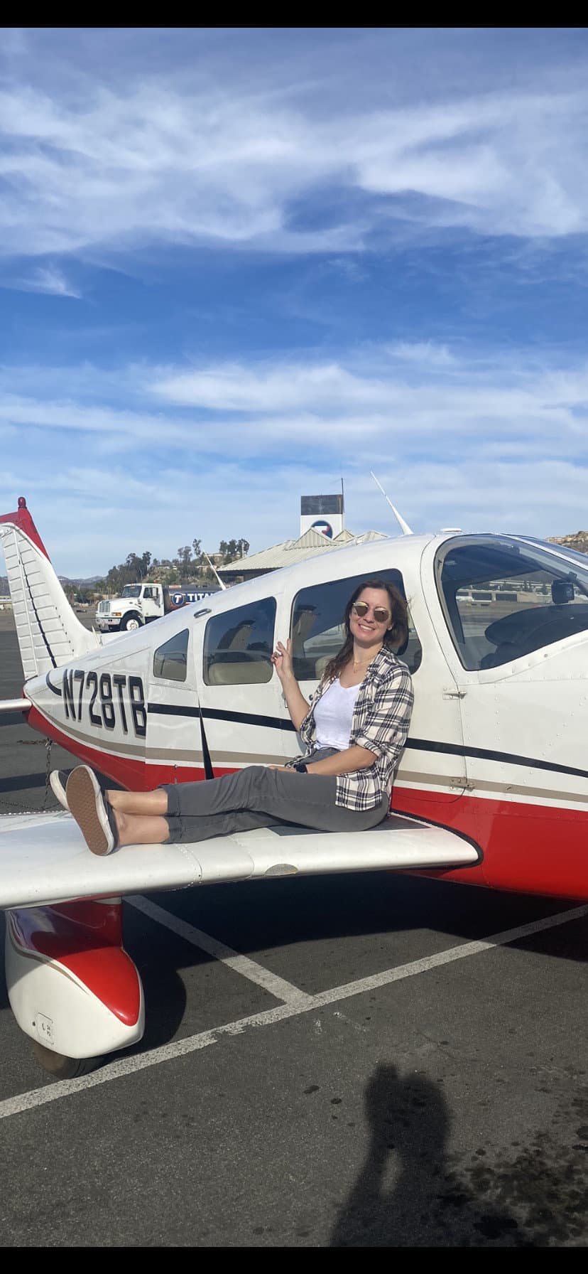 Julie Zlnay is the worlds newest CFI | Plus One Flyers