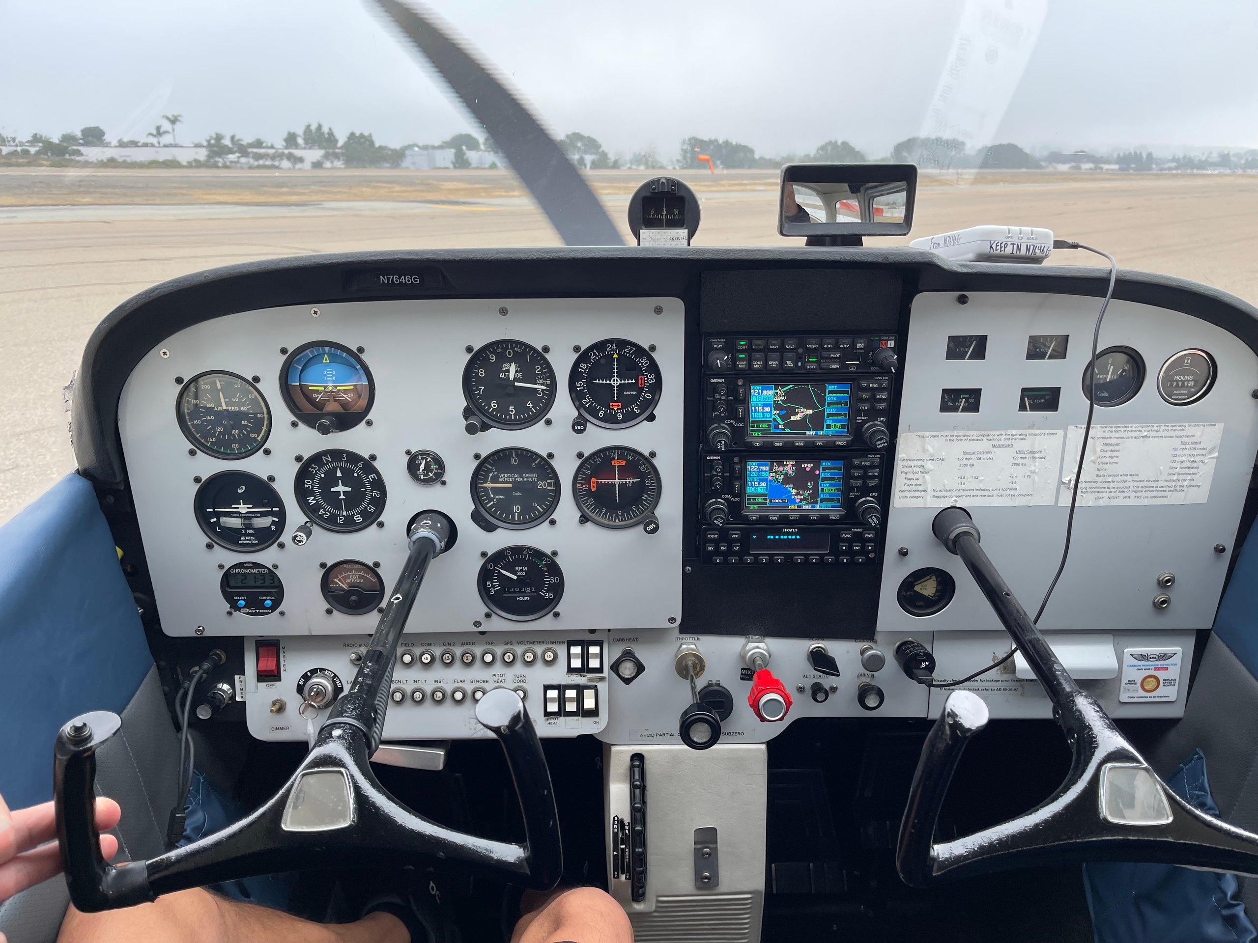 N7646G - Cessna Skyhawk (172L) | Plus One Flyers