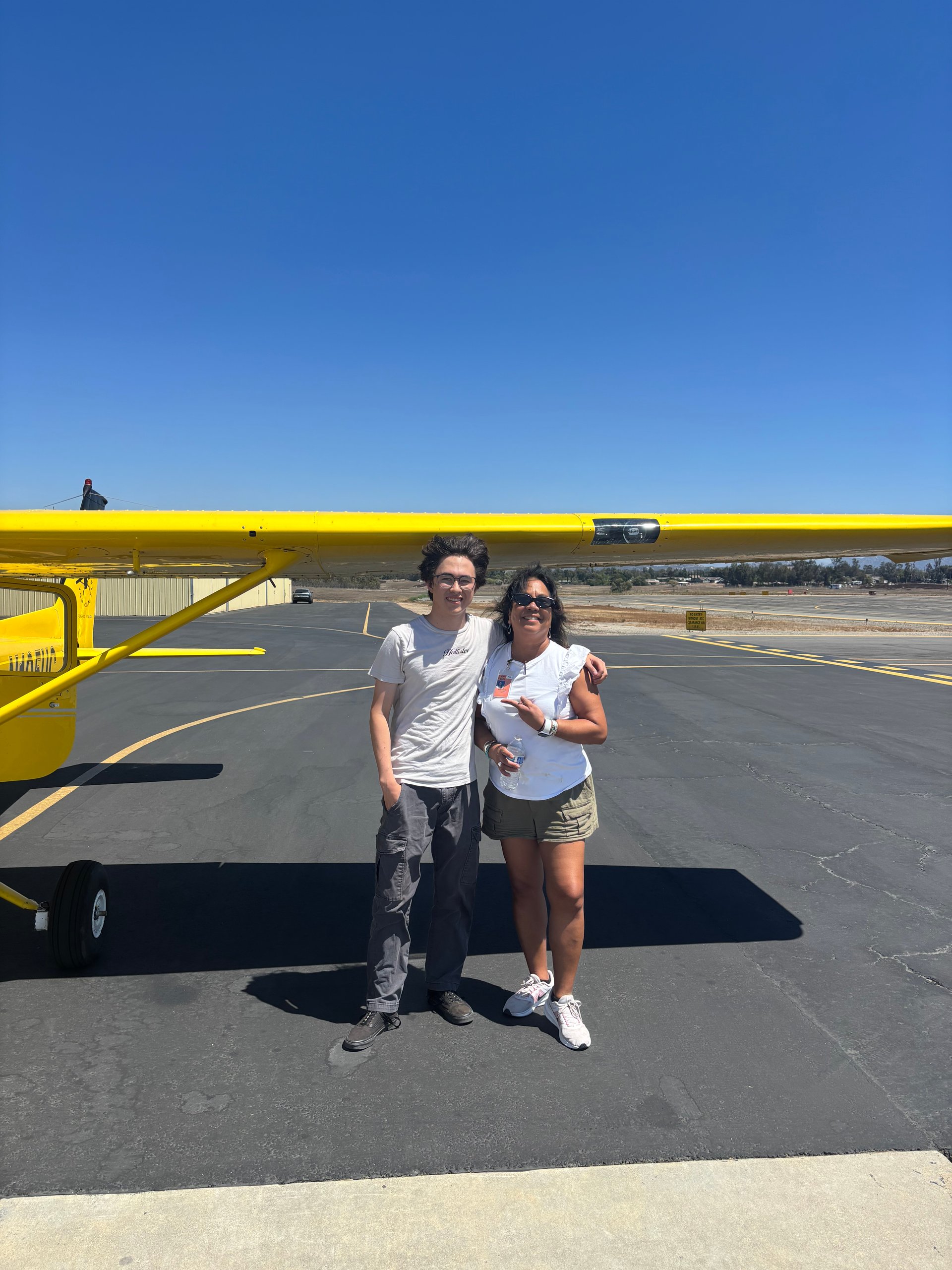 Congratulations Dylan Reed! First Solo! August 15,2025 | Plus One Flyers