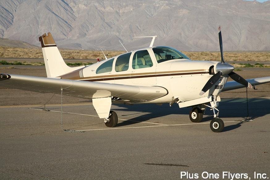 N7DU - Beech Debonair (BE33) | Plus One Flyers