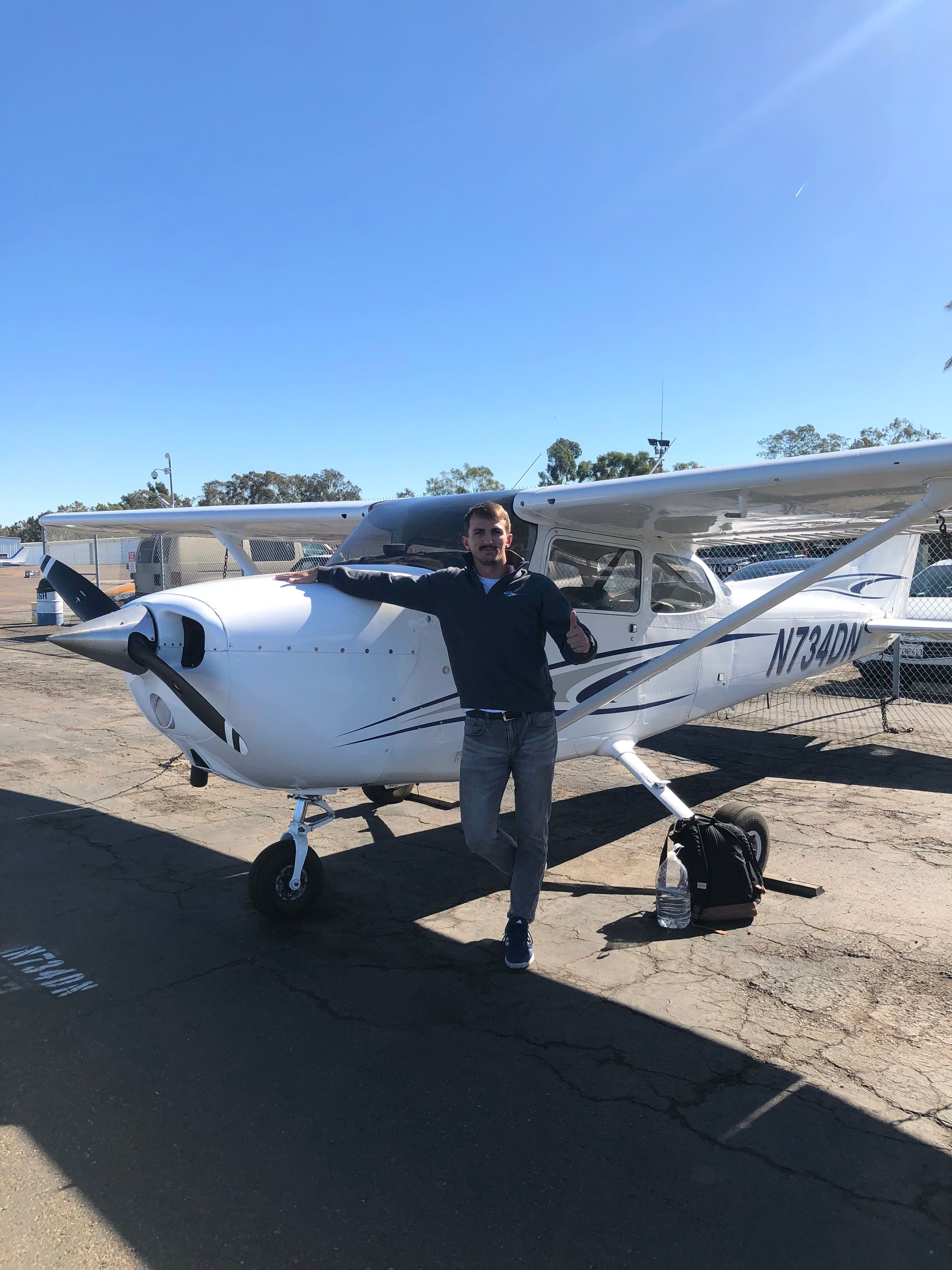 JOSH NEWMEYER FIRST SOLO! | Plus One Flyers