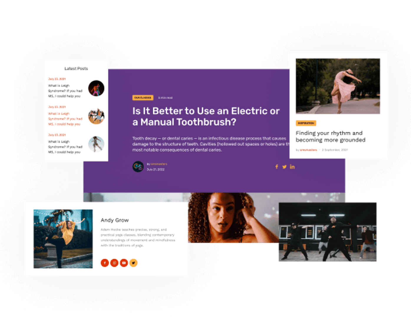 Contempo - Dance School WordPress Theme - cmsmasters studio