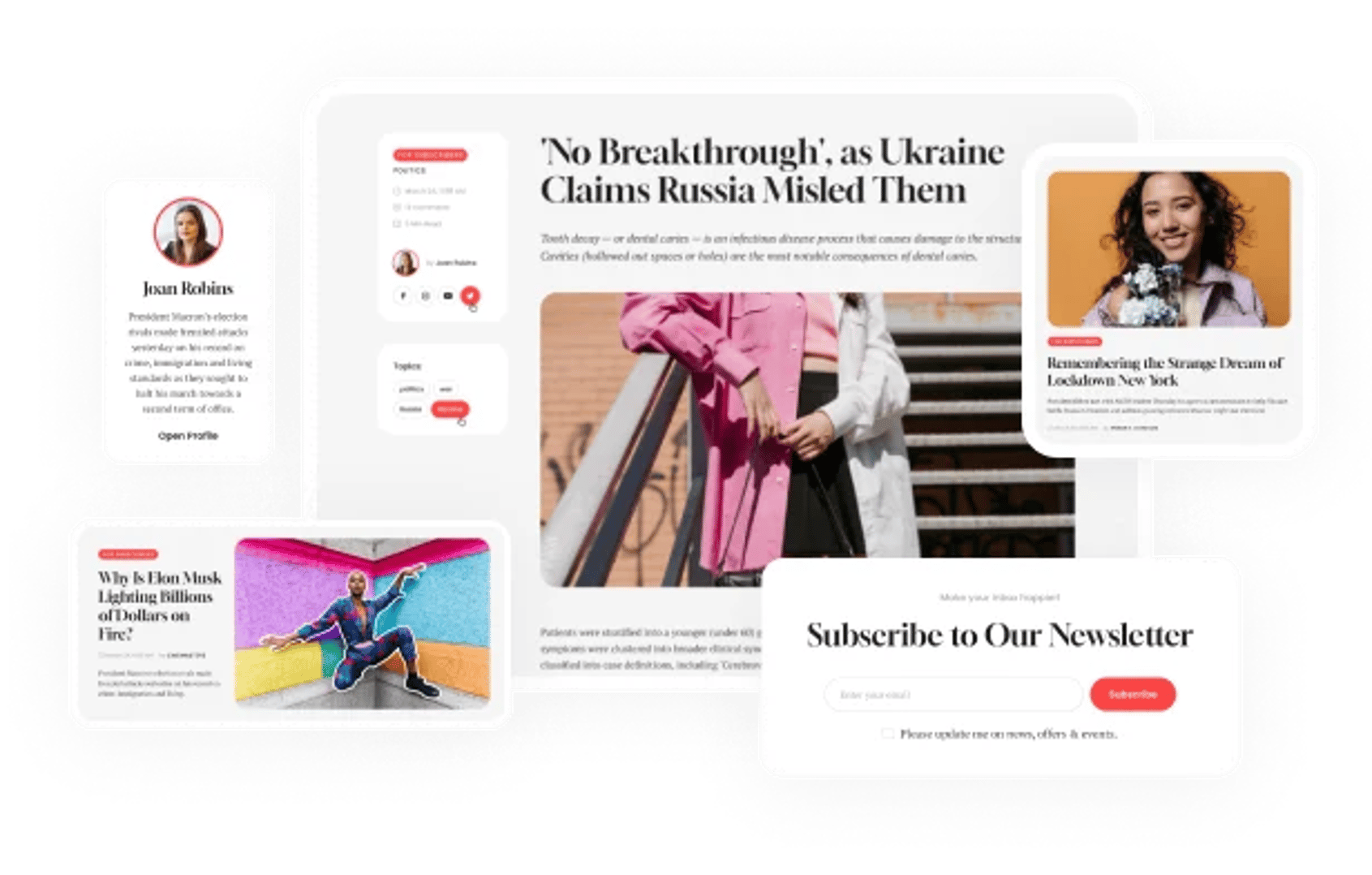 Glossier - News & Viral Magazine WordPress Theme - cmsmasters studio
