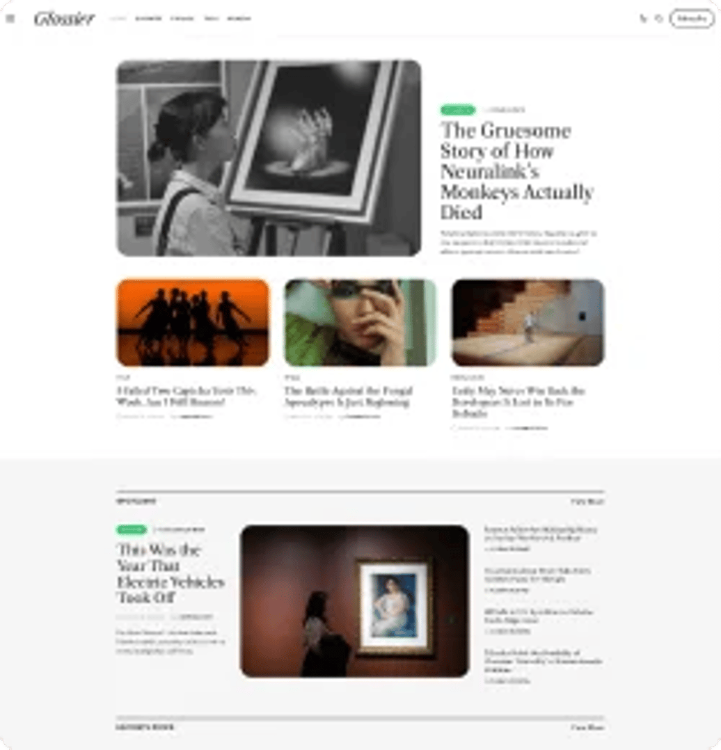 Glossier - News & Viral Magazine WordPress Theme - cmsmasters studio