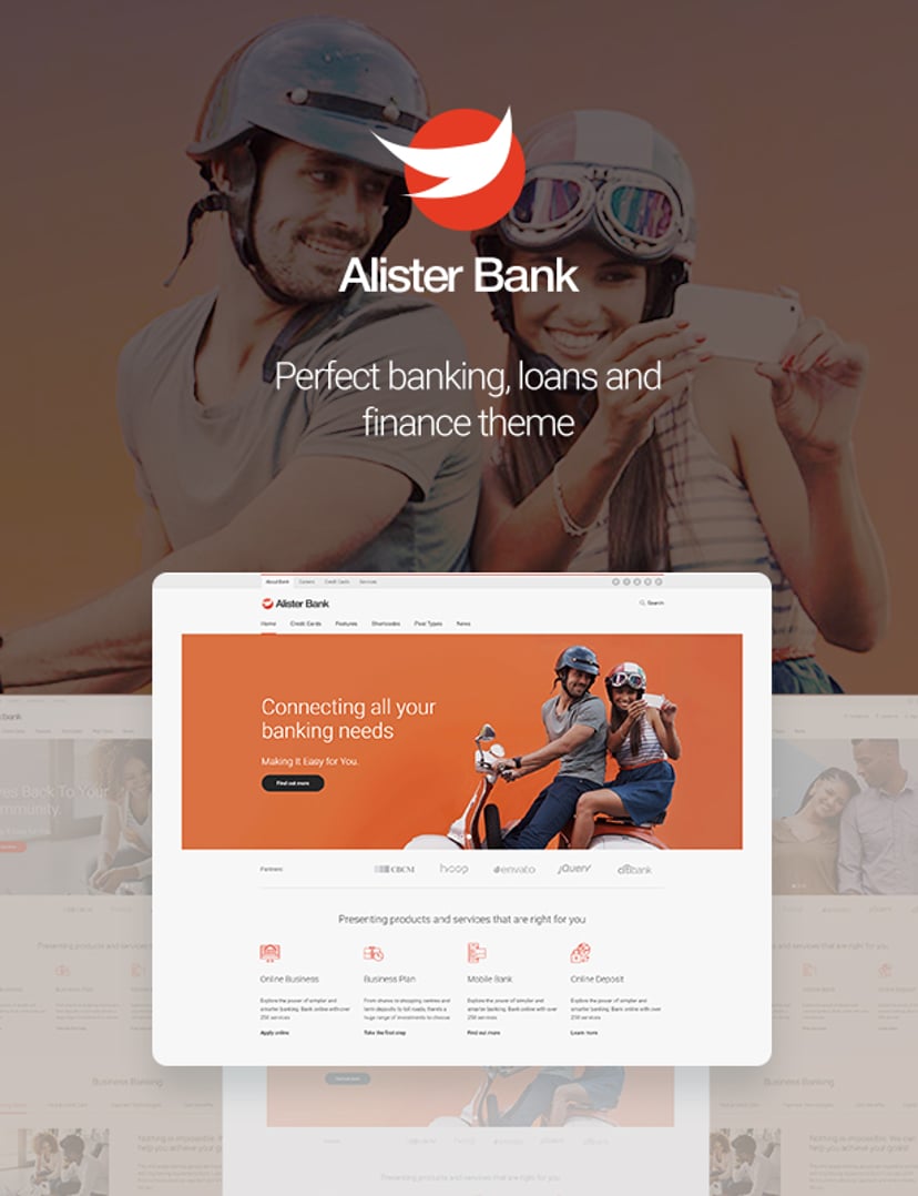 Alister Bank - Credits & Banking Finance WordPress Theme - cmsmasters ...