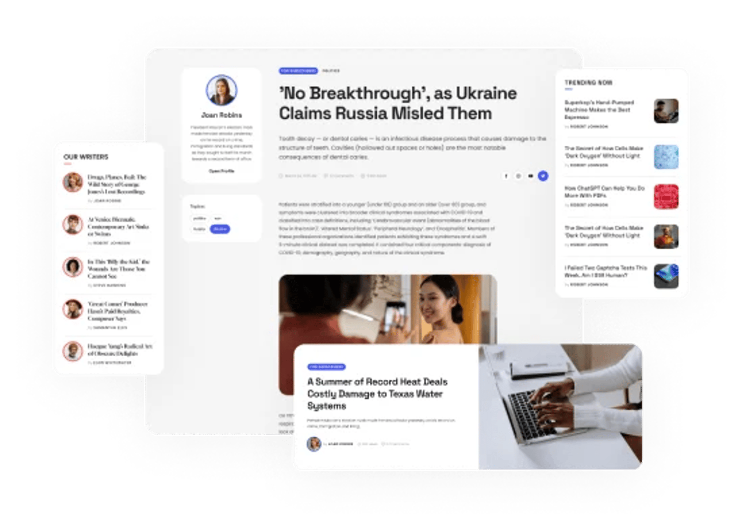 Glossier - News & Viral Magazine WordPress Theme - cmsmasters studio