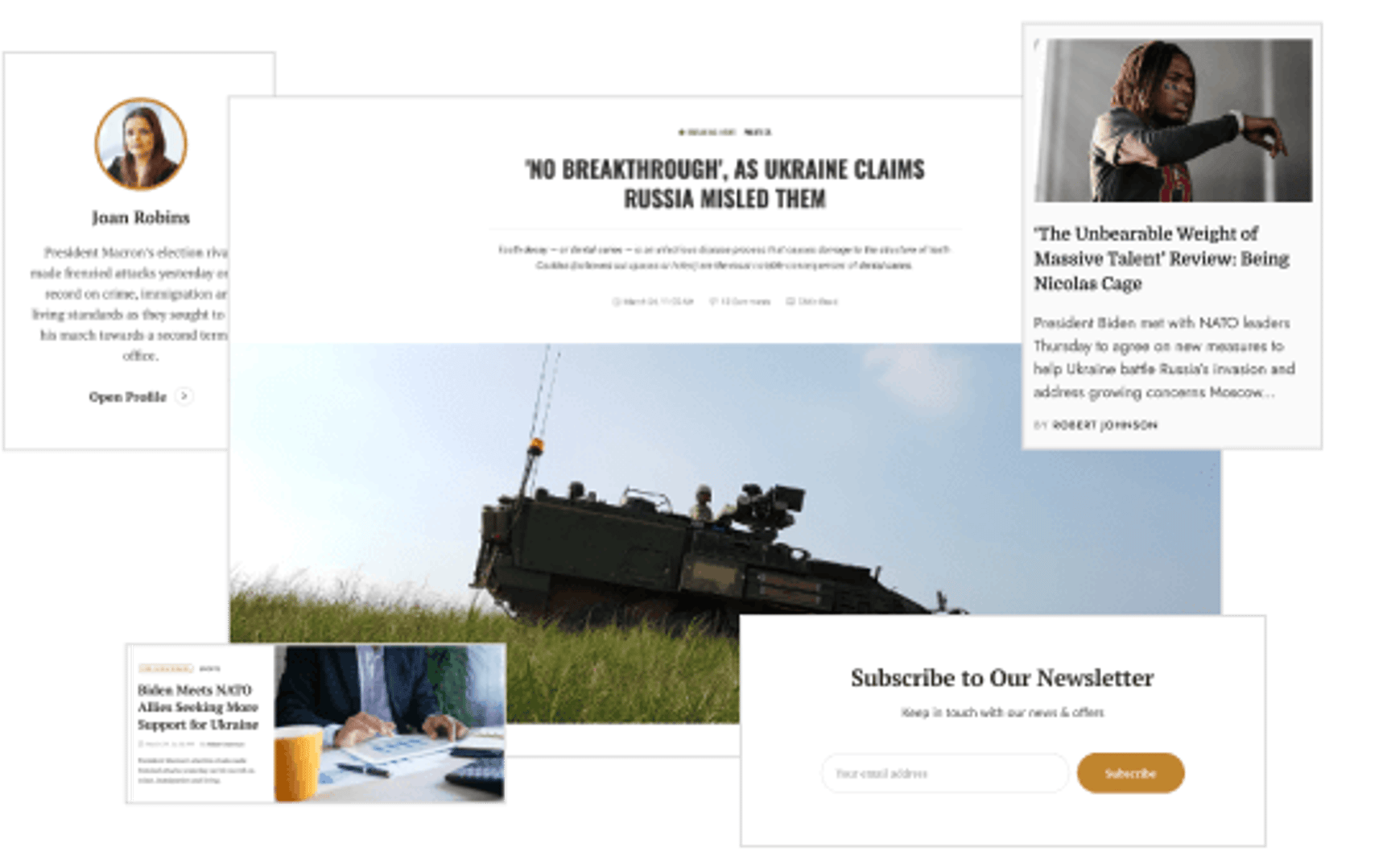 Daily Bulletin - Magazine & Newspaper WordPress Theme - cmsmasters studio