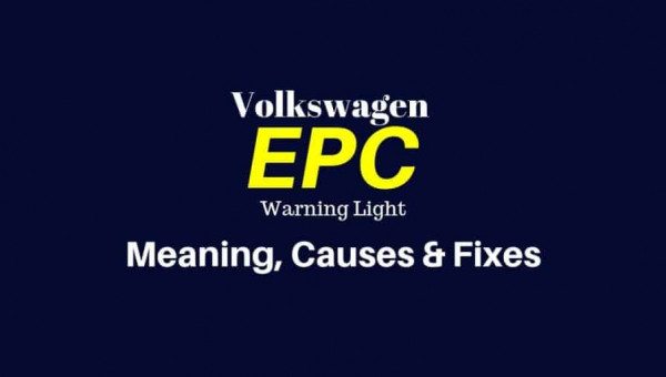 Volkswagen EPC Light - Meaning, Causes & Fixes - OBD Codes OBD II ...