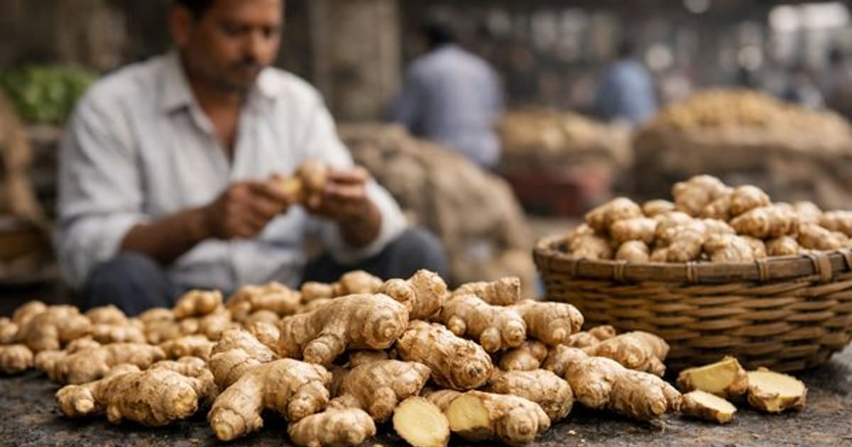 Indian dry ginger prices soften slightly as mandis correct, exports ...