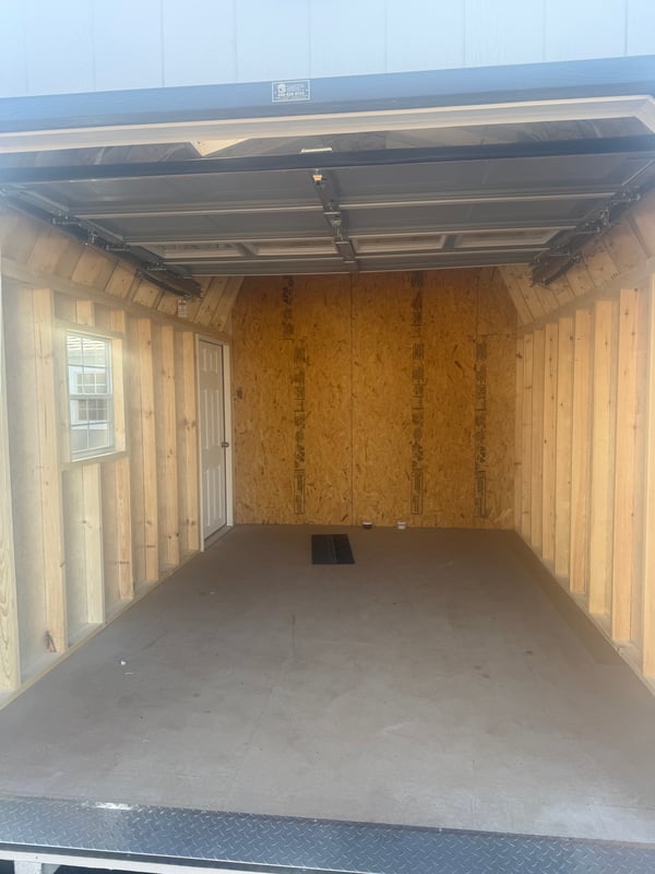 In-Stock P12947 - 10x25 Dutch Barn w/Garage for Sale in Northern ...