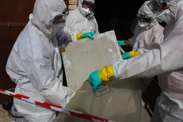 How is asbestos disposed of and destroyed safely? | Smart Asbestos Services
