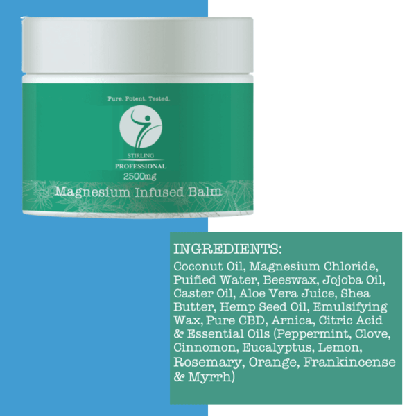 CBD Magnesium Balm - Anti-Cramp & Sore Relief