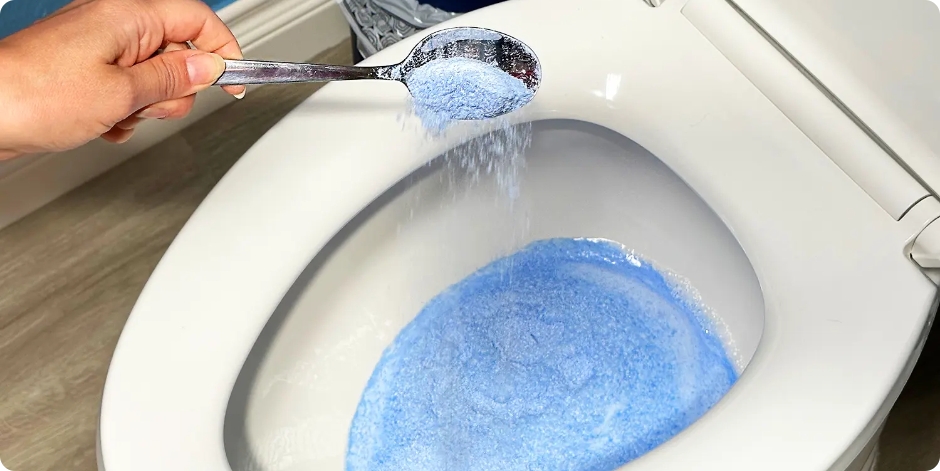 Splash Foam Toilet Cleaner - Flush Away Stains & Odors